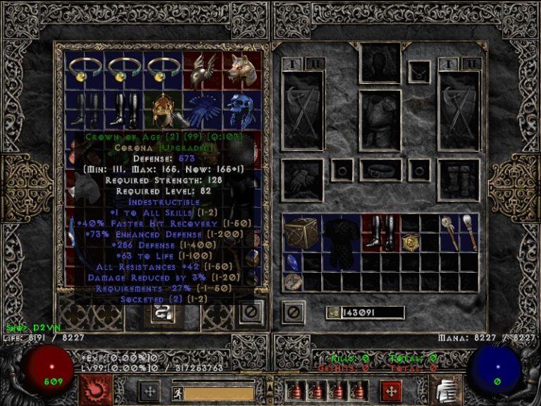 Diablo 2 - Diablo 2 Tyrael Mights